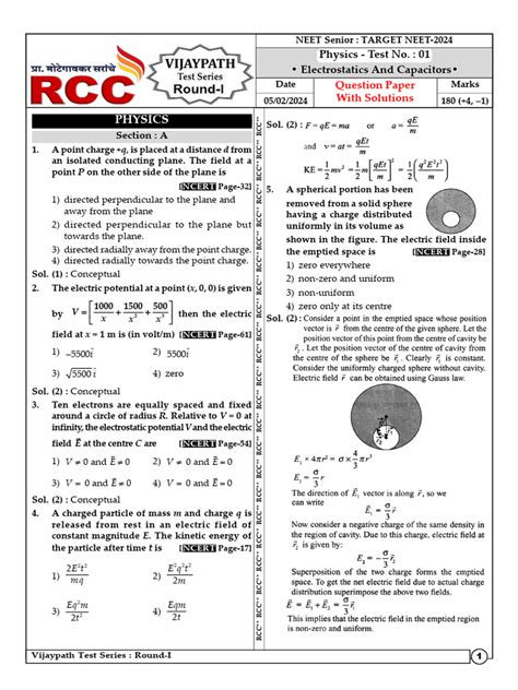 Solution 1 Pdf Capacitor Dielectric