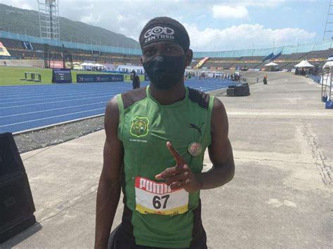 Champs 2021 Calabars Javar Thomas Wins Triple Jump Gold Jamaica Observer