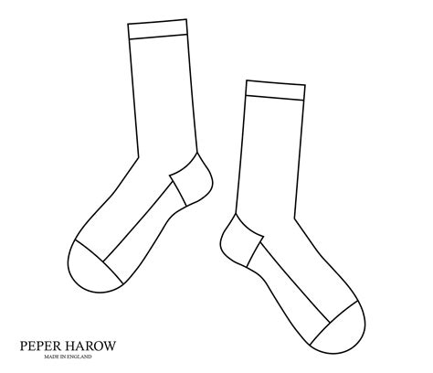 Free Sock Design Template Peper Harow