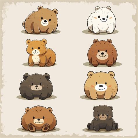 Premium Vector Bear Cute Vector