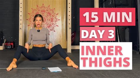 Day 3 21 Days Pilates Challenge Inner Thighs Toning Pilates Workout
