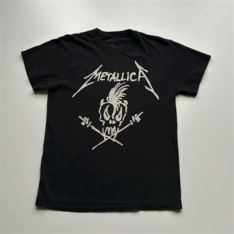 Vintage Vintage 2000s Metallica Graphic T Shirt Faded Medium Rare Grailed