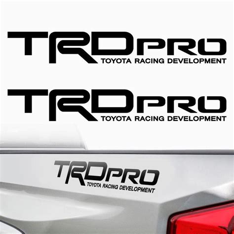 Toyota Racing Decals