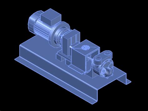 Pump For Mixing In 3d In Autocad Cad Download 471 58 Kb Bibliocad