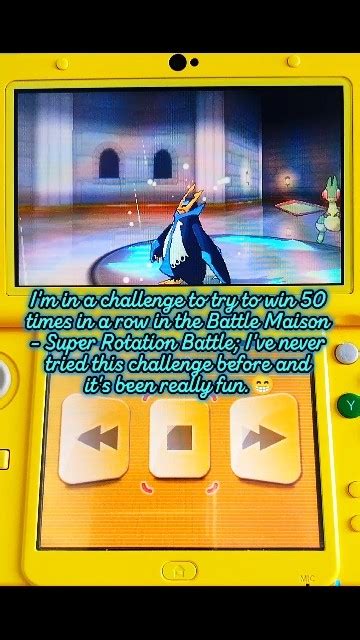 Sweeping In Super Rotation Battle Pokémon Y Pokemon Pokemonbattle