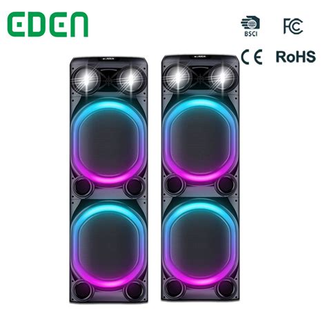 High Power Passive Speaker Pair Wood Bluetooth Speaker Professional