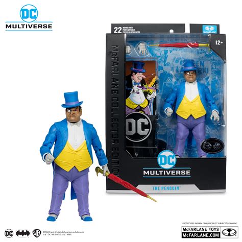 The Penguin Dc Classic Mcfarlane Collector Edition 12 Platinum Edition