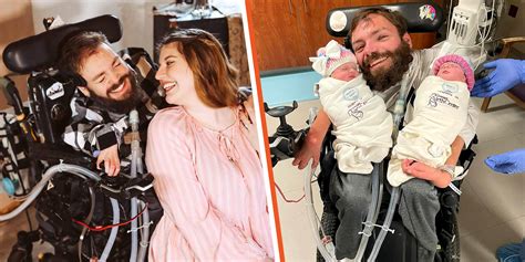 Man Born With Life Expectancy Of 2 Years Is Now Father To Cute Twins