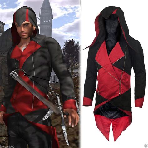 Assassins Creed 3 Cosplay Jacket With Hoodie Lusso Leather