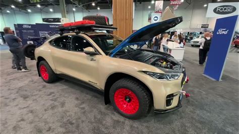 🔥🔥🔥 Ford Mustang Mach E Rally Build And Widebody Kit With Roof Rack And