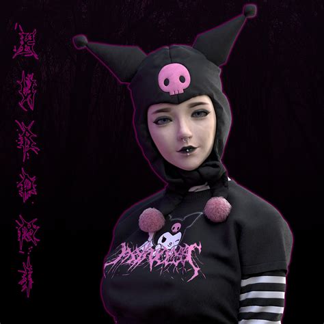 Artstation Kuromi Outfit