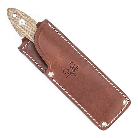 GiantMouse GMF3-P - Natural Canvas Micarta | GiantMouse