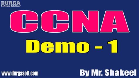 Ccna Tutorials Demo 1 By Mr Shakeel On 15 03 2021 7am Ist