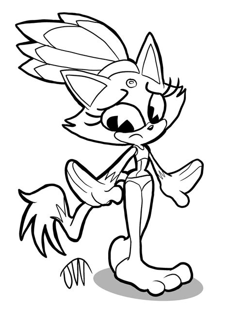 Blaze The Cat In A Swimsuit By Joeywaggoner On Deviantart