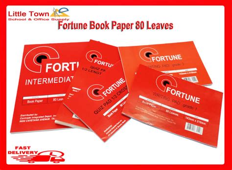 1pad Fortune Writing Pad Paper For Grade 1 To Grade 4 Book And Bond