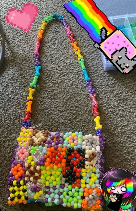 Kandi Bag That Took 20 Days🥲 Diy Kandi Bracelets Kandi Kandi Cuff