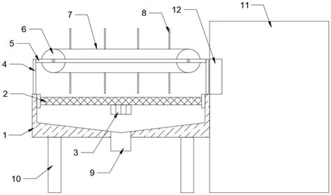 一种生物质能秸秆粉碎机的上料除杂机构的制作方法