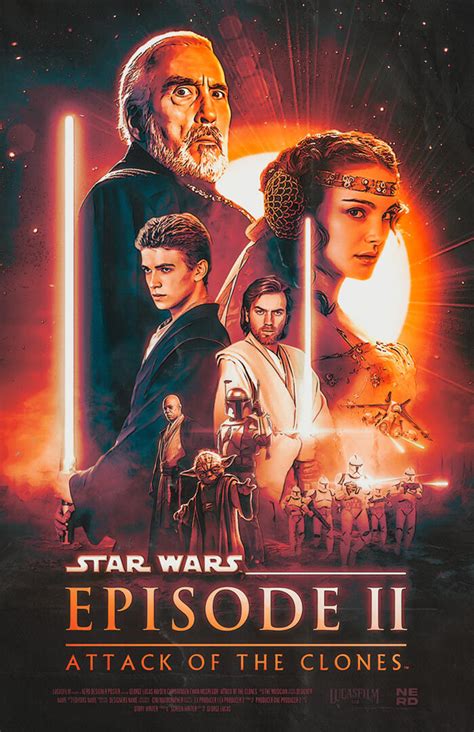 Filmplakat For Star Wars Episode 2