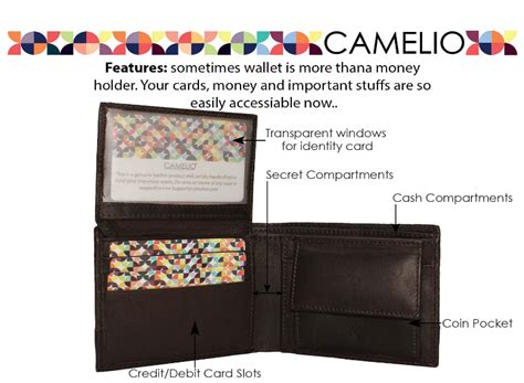Camelio Brown Mens Wallet Cam Bl 066 Easycart