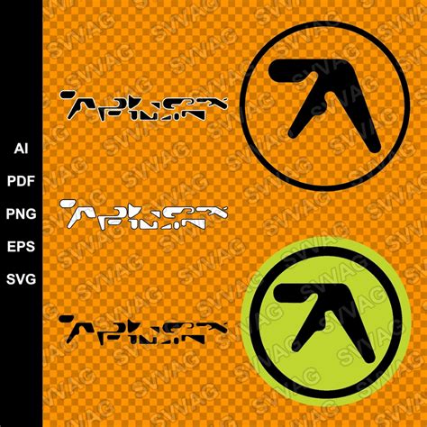 Aphex Twin Clip Art Vector Pack Svg Ai Png Eps Pdf Digital