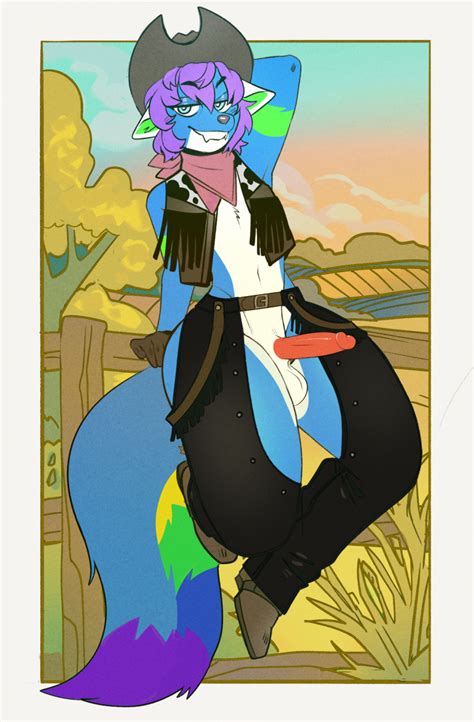 Rule 34 Anthro Balls Bandana Bedroom Eyes Blue Body Blue Fur Boots