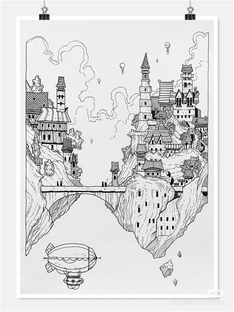 黑白画 高清图片，堆糖，美图壁纸兴趣社区