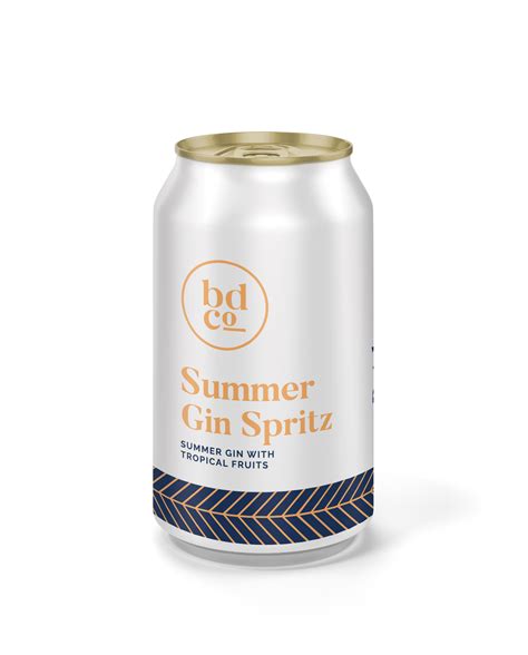 Summer Gin Spritz Premix Cocktails Bridport Distilling Co