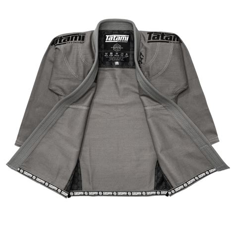Tatami Bjj Gi Estilo Black Label Grey Black A2 Clothing
