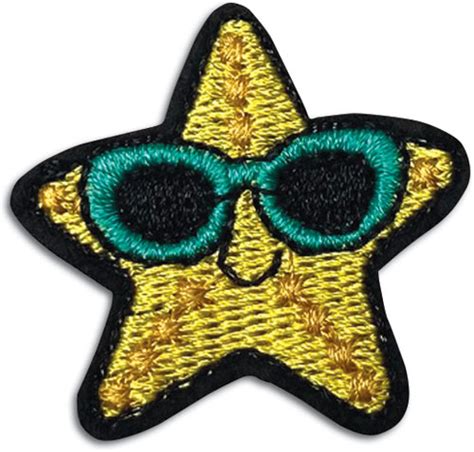 Star With Sunglasses Sticker Patches Smartpractice Veterinary