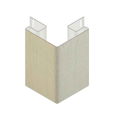 Moulure De Coin Extérieur En Vinyle De Couleur Sable 10 X 34 X 3