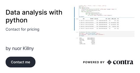 Data Analysis With Python By Nuor Killny