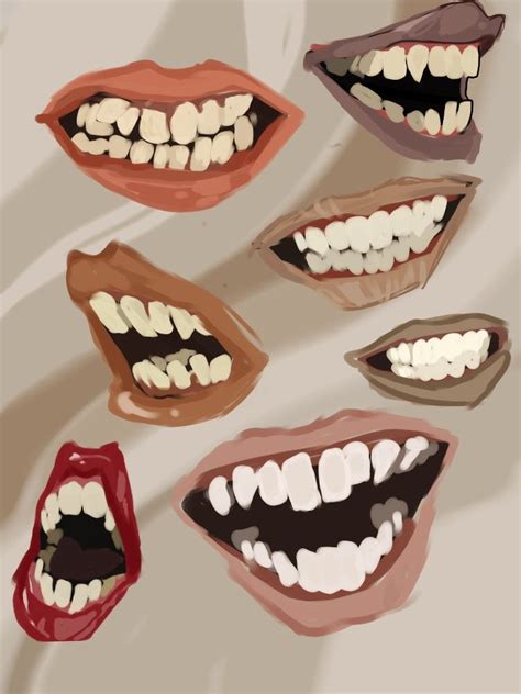 Some Teeth Practice Sketchbook Art Inspiration Art Sketchbook Art Reference