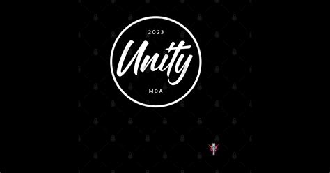 Unity Typography Motivational Art Design Typography Apparel Sticker