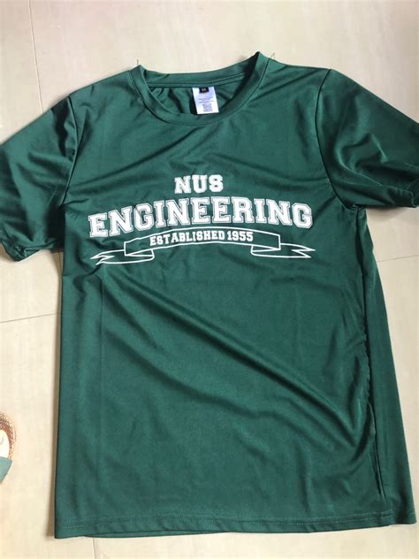 Nus Engineering Tee Mens Fashion Tops And Sets Tshirts And Polo Shirts On Carousell