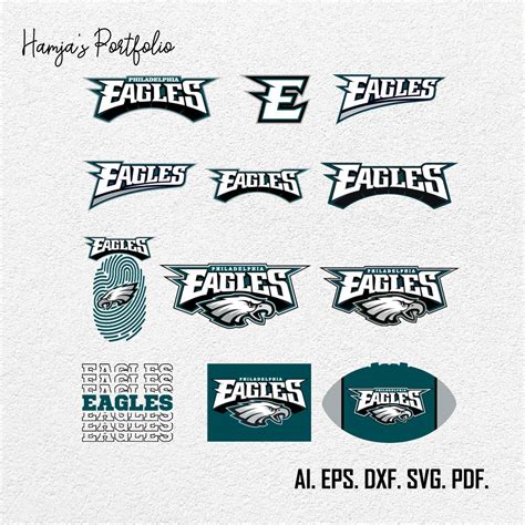 Eagles Football Logo Vector Eagles Arti Philadelphia Eagles Flying