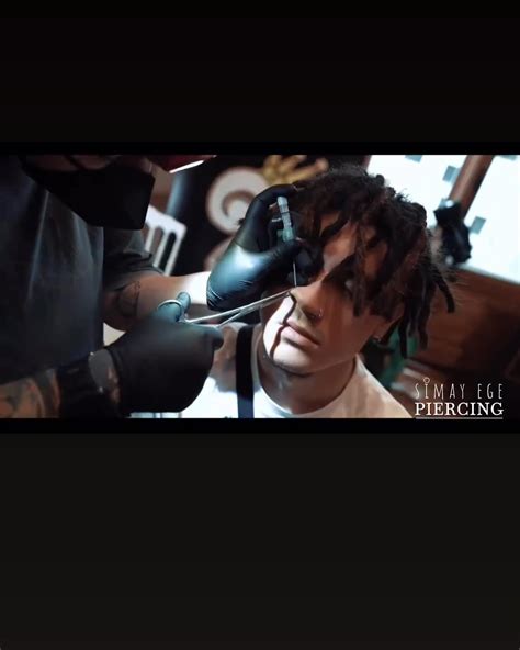 Simay Ege İdİz Anti Alerjik Cerrahi çelik Piercing Ile Burun Delimi 🤖