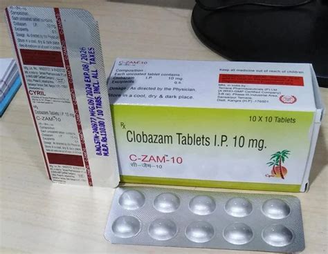 Clobazam Tablets 10mg At ₹ 2000 Box In Ranchi Id 2855919552291