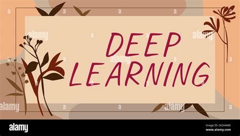 Conceptual Display Deep Learning Business Approach Hierarchical Abstractions Artificial