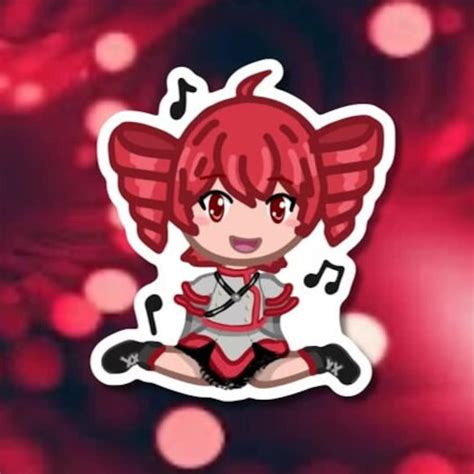 Vocaloid Utau Chibi Teto Kasane Sticker Ideal For Laptops Water Bottles Notebooks And More