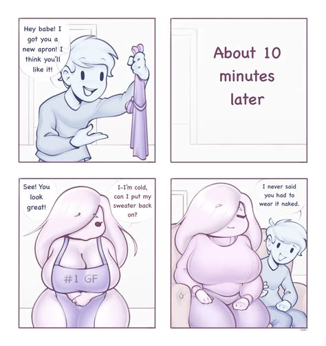 Rule 34 1boy1girl Abby W0m1 Apron Apron Only Breasts Chubby Chubby