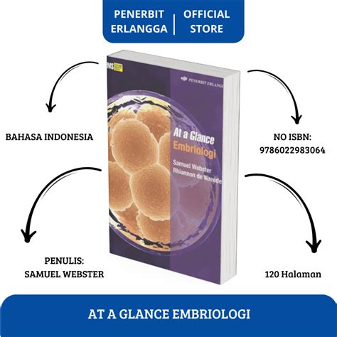 Jual Erlangga Official At A Glance Embriologi Samuel Webster