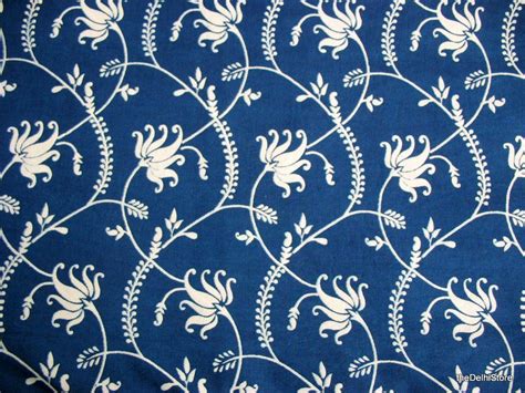 Indian Block Print Cotton Fabric Vegetable Dye By Thedelhistore