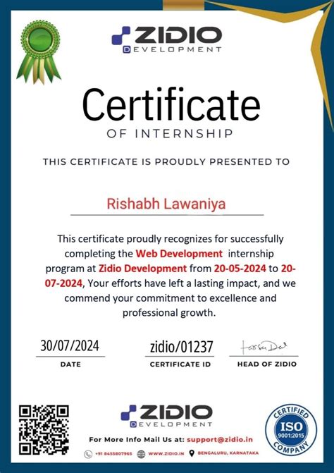 Excited To Share My Internship Completion 🎉 I Am Thrilled To Announce