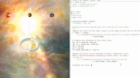 Simulating Realistic Planetary Orbits Using Python And Inverse Square