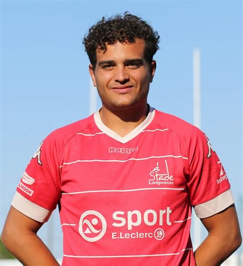Aymeric Labat Et Thomas Mendy Se Distinguent Stade Langonnais Rugby