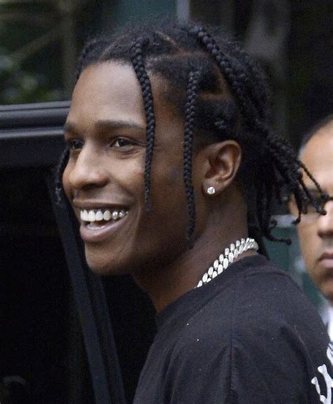 Asap Rocky Asap Rocky 4 Braids Asap Braids For Men Asap Rocky