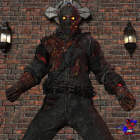 F13 Savini Custom Jason Outfit For G8m Daz Content By Lykomodels
