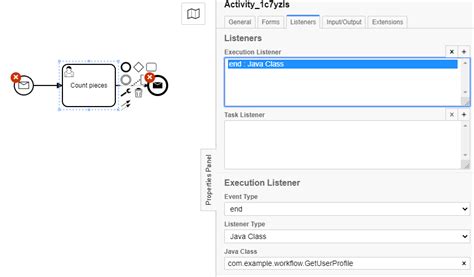 end executionlistener and delete process discussion and questions