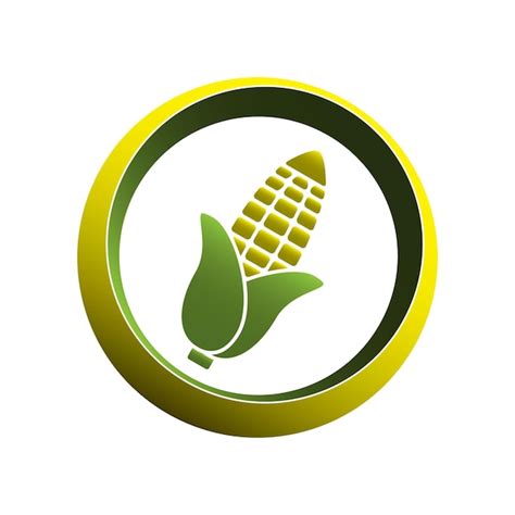 Premium Vector Corn Icon Template