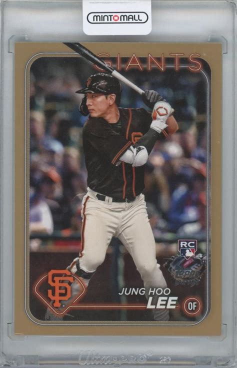 ミントモール Mint 横浜店 2024 Topps Japan Gold 138 Jung Hoo Leesan Francisco Giants 【2325】